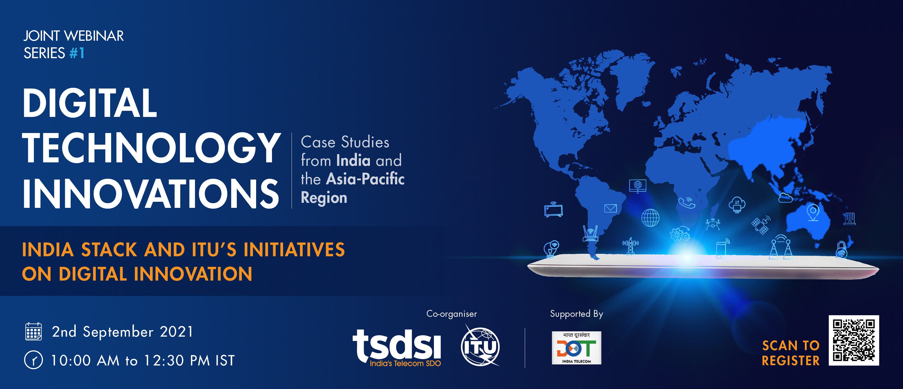 "Digital Technology Innovations Series Webinar#1 - “India Stack and ITU ...